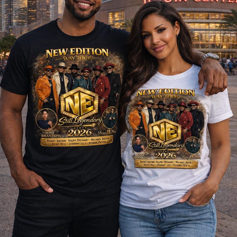 New Edition Tshirts 2026 Tour - Etsy