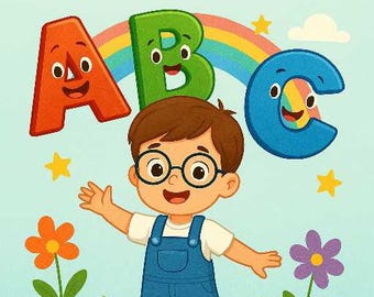 David Learns the Alphabet – Printable Storybook for Kids | Educational ...