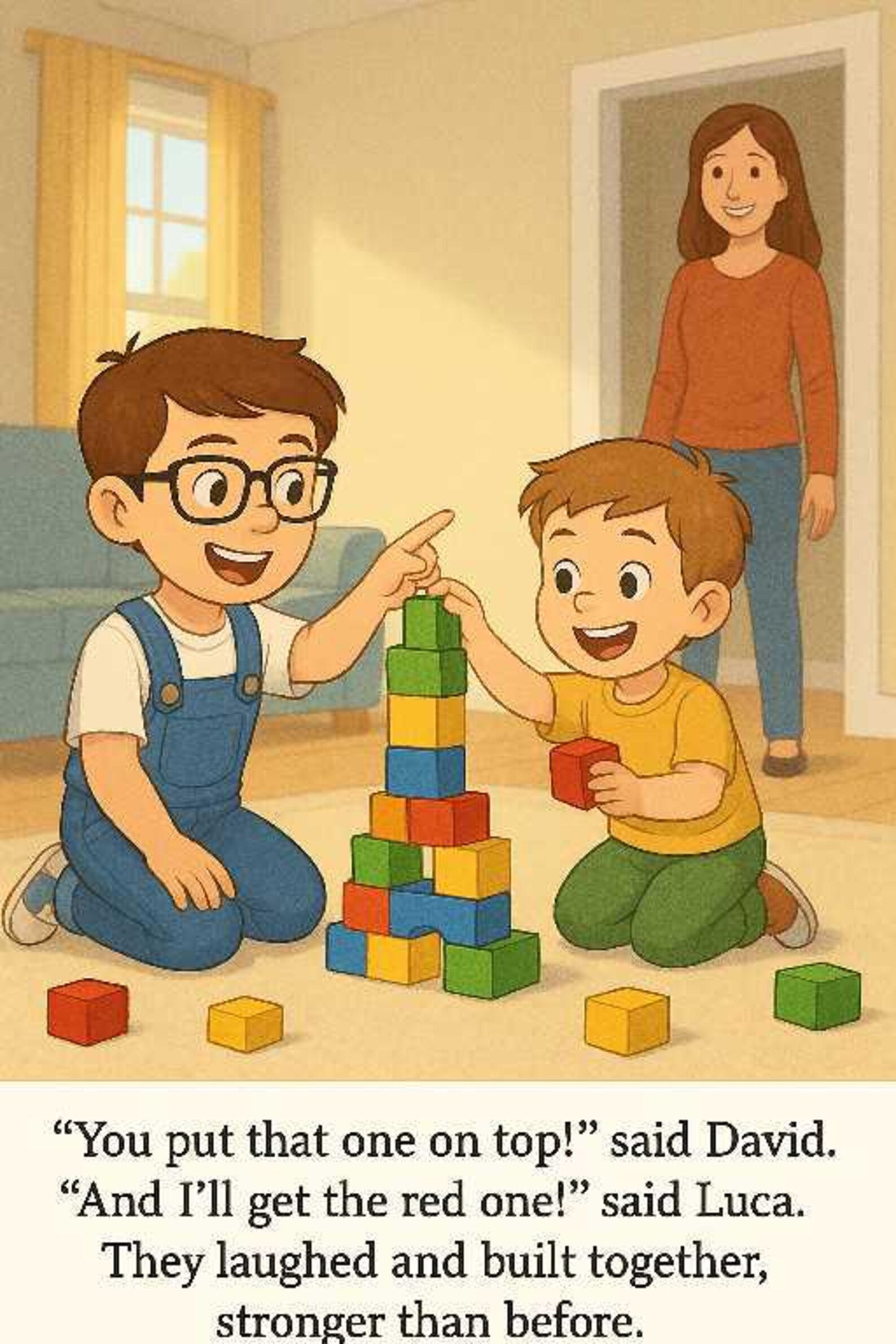 David Learns to Calm Down – Illustrated Emotional Story for Kids - Etsy
