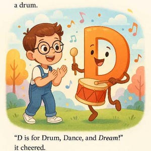 David Learns the Alphabet – Printable Storybook for Kids | Educational ...