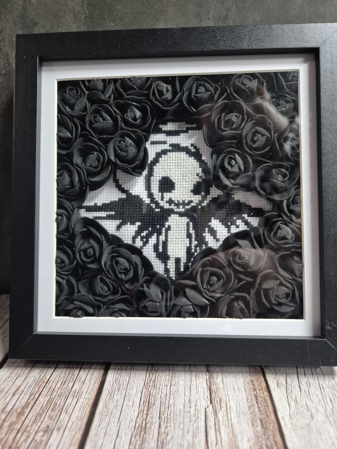 Fallen Cross Stitch | Alternative Art | Emo Stitches - Etsy