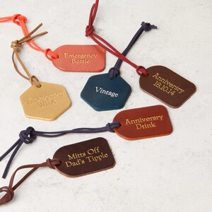 Hexagon Emergency Wine Tag Label, Perfect Gift for Christmas - Etsy