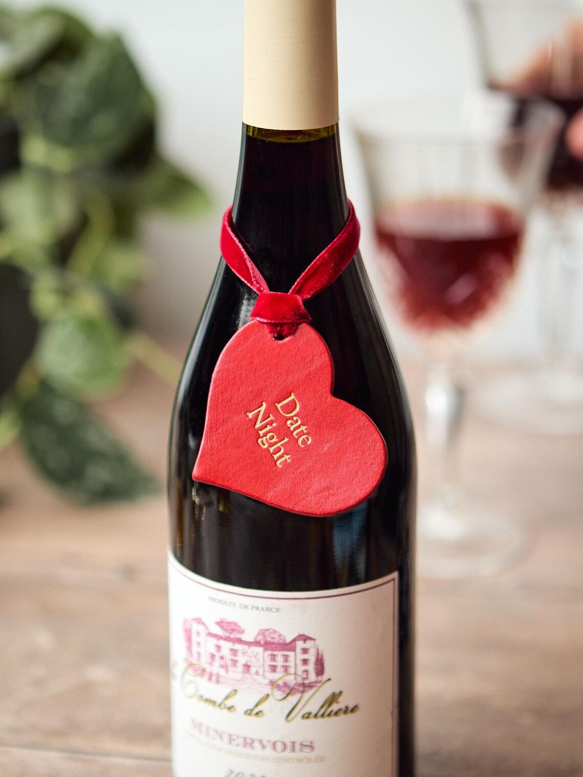 Date Night Heart Valentines Day Label, Gift for Anniversary - Etsy