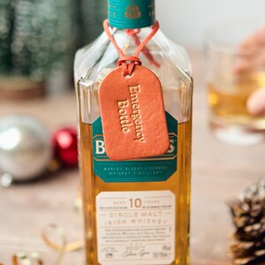 Hexagon Emergency Wine Tag Label, Perfect Gift for Christmas - Etsy