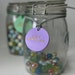 Personalised Leather Reward Jar Label for Kids, Children Treat Tin Tag ...