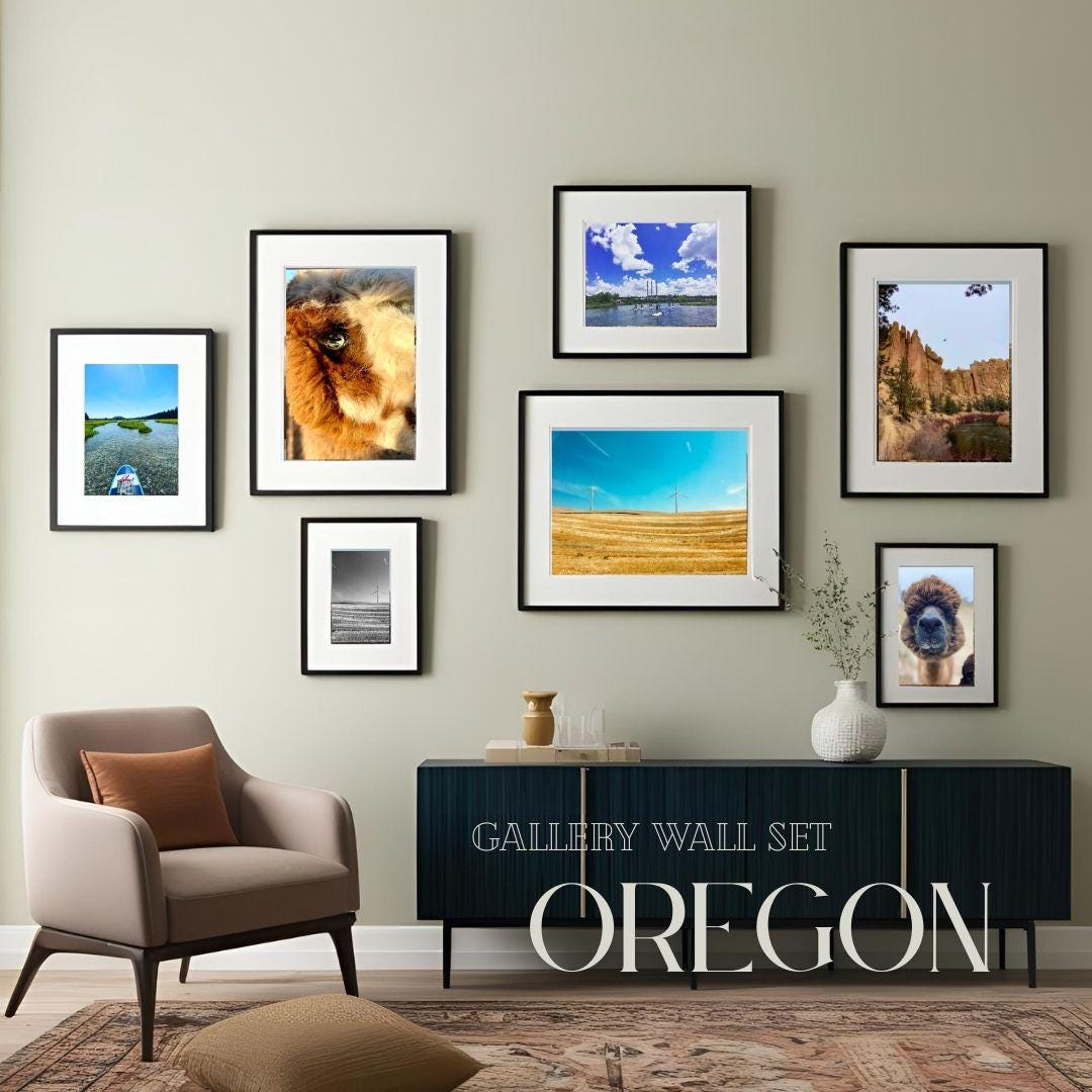 Pacific Northwest Photography Print Set: Oregon Landscape Art (digital ...