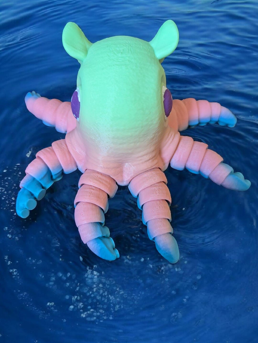 3d Printed Dumbo Octopus - Etsy
