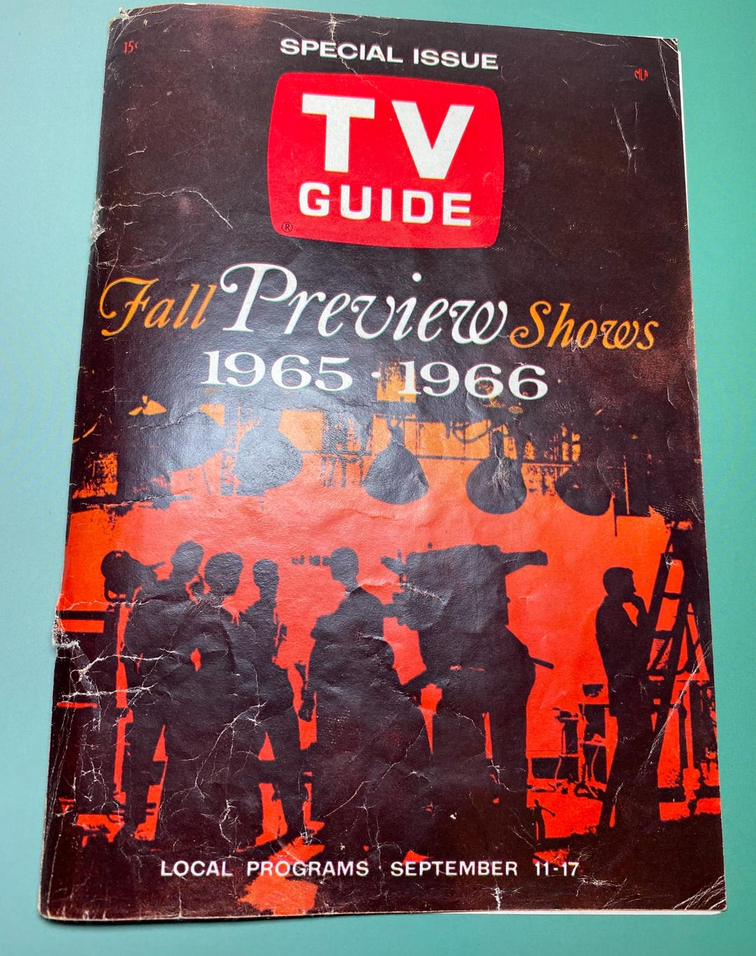 Vintage 1965 TV Guide Fall Preview Cover Only Mid-century Television ...