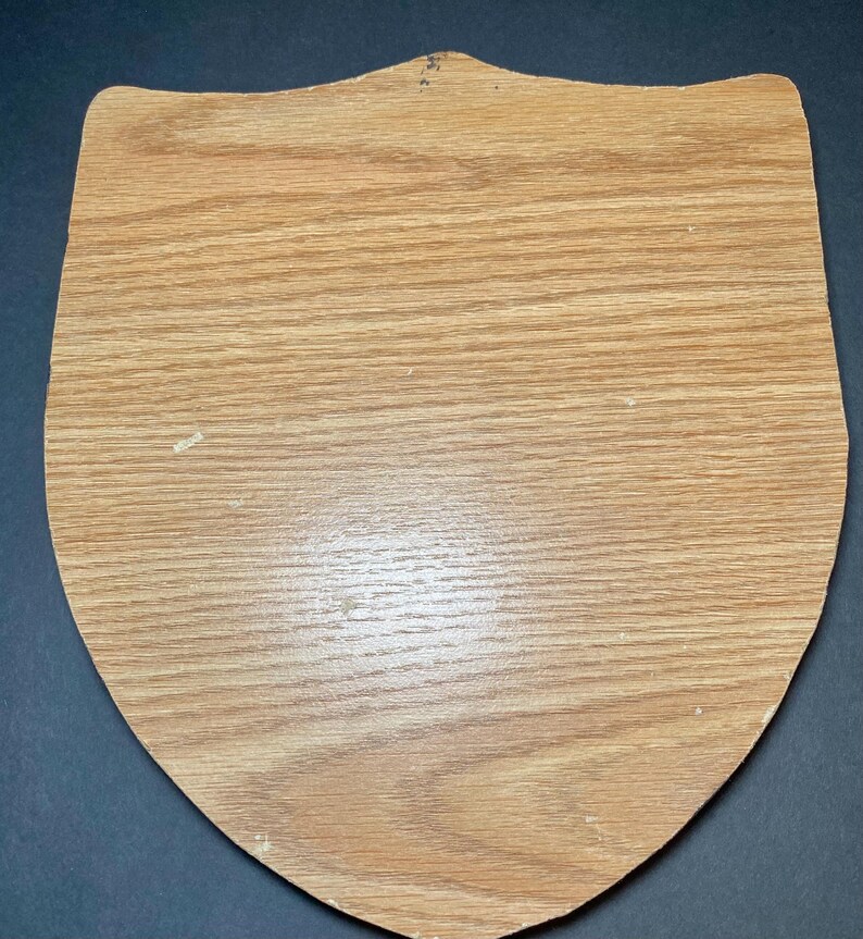Trophy Mounting Plaque Taxidermy Wooden Shield Base Plate Wall Hanger ...