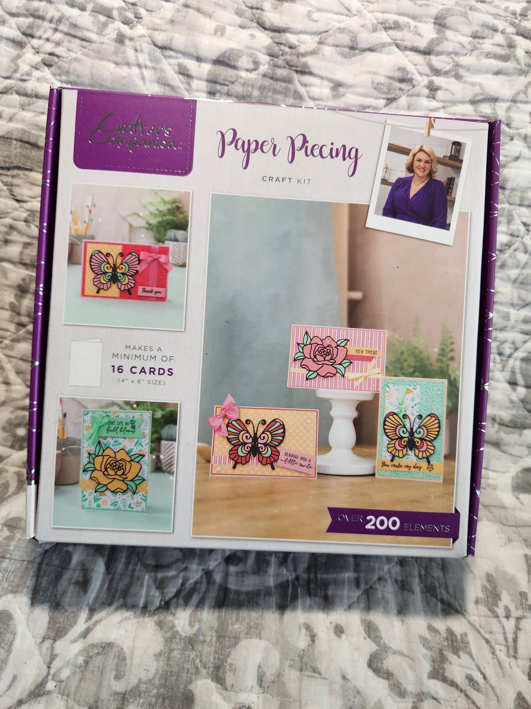 Crafters Companion Paper Piecing Card Kit - Etsy