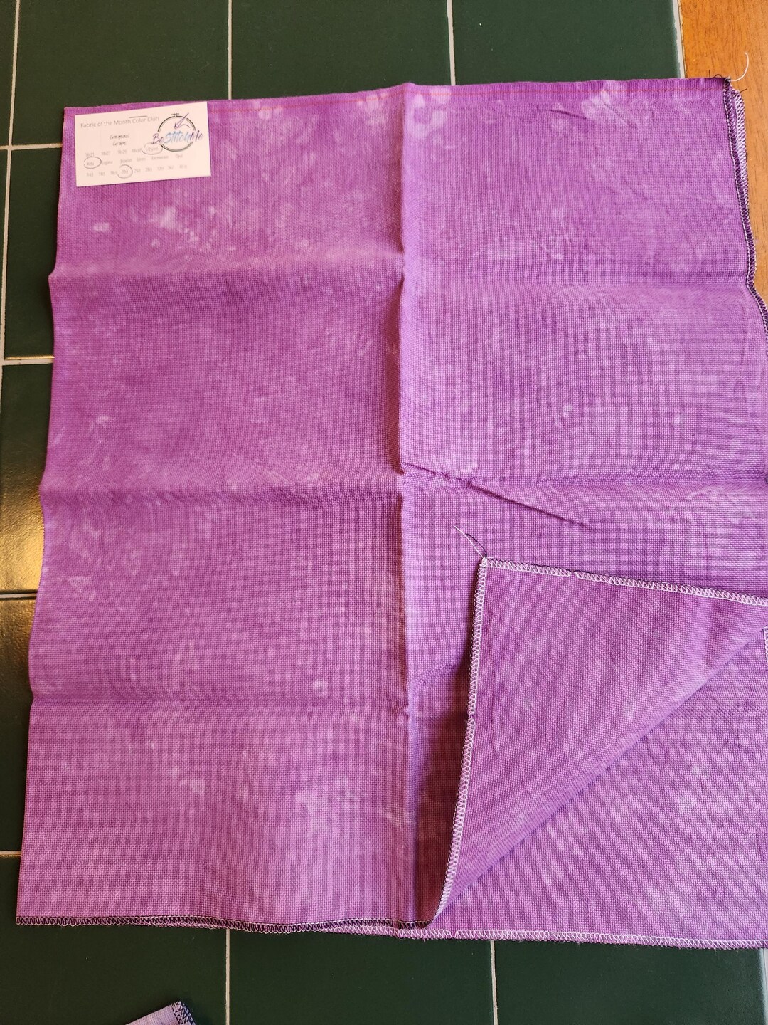 Be Stitch Me 20ct Aida Gorgeous Grape Purple 1/2 Yard Cut. - Etsy