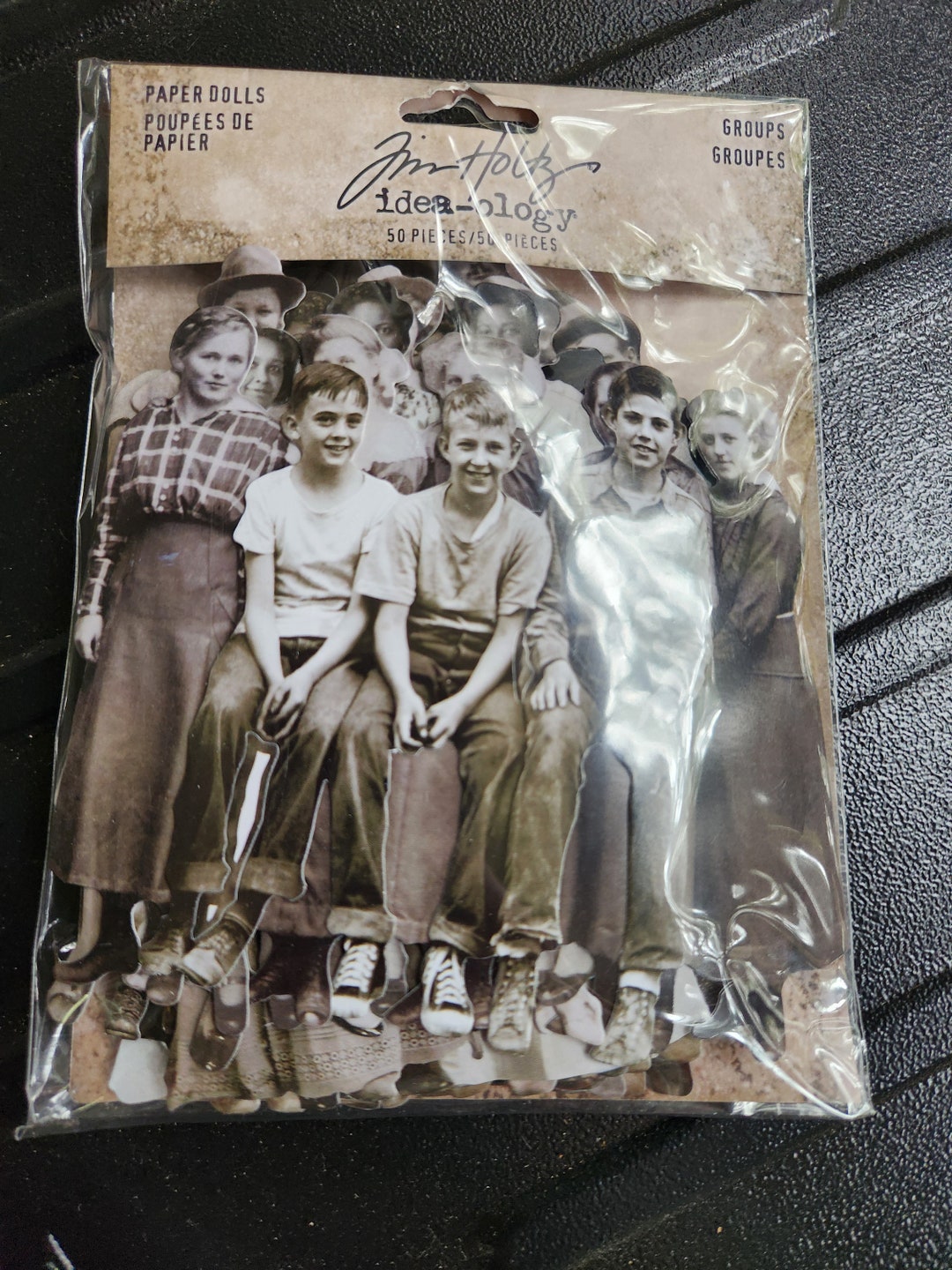 Tim Holtz Paper Dolls Groups - Etsy