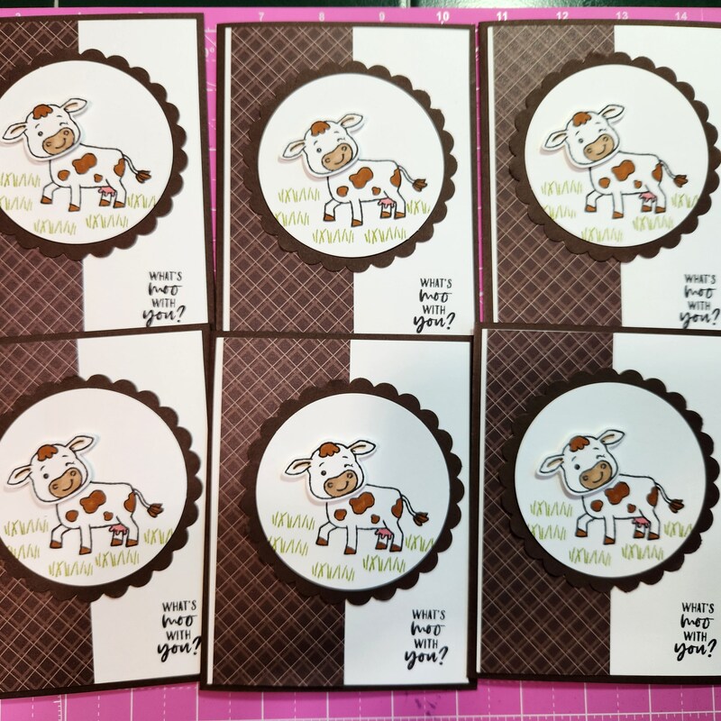 Cow Greeting Card - Etsy