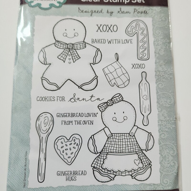 Gingerbread Stamp - Etsy