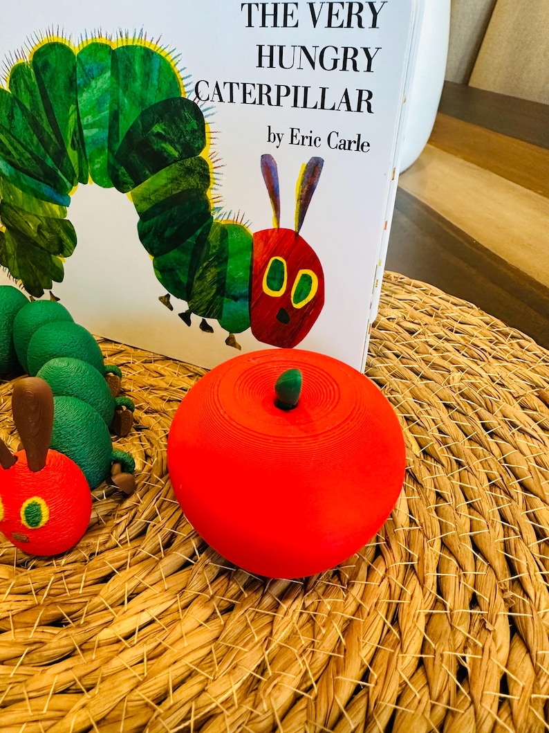 Hungry Caterpillar Articulated 3D Model - Etsy