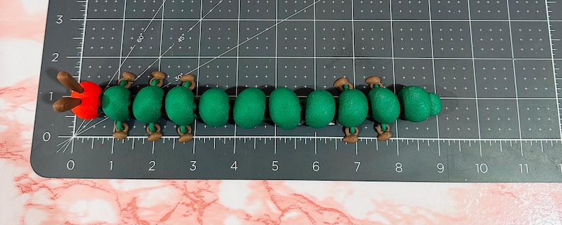 Hungry Caterpillar Articulated 3D Model - Etsy