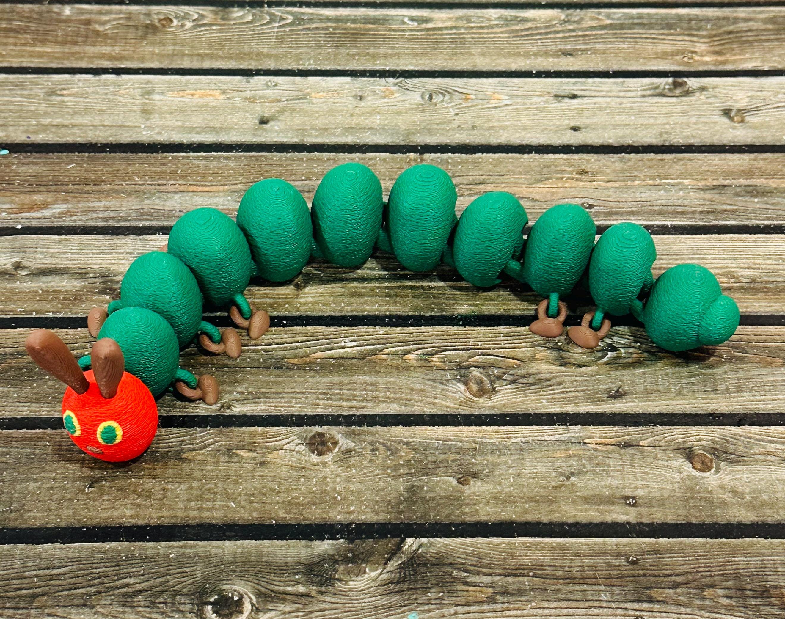 Hungry Caterpillar 3D Model - Etsy