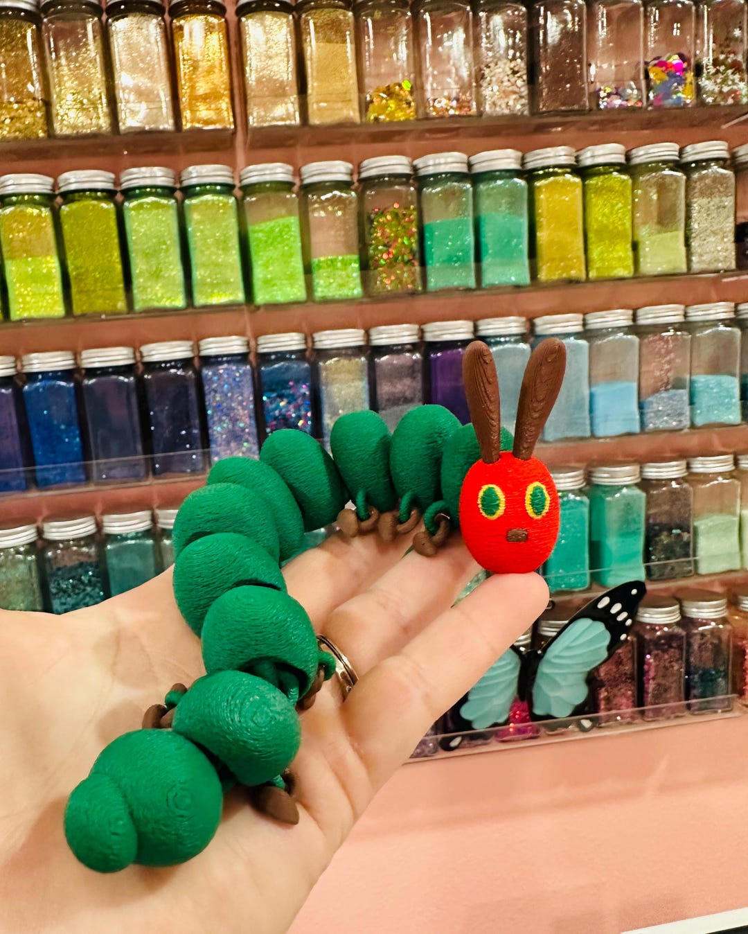 Hungry Caterpillar 3D Model - Etsy