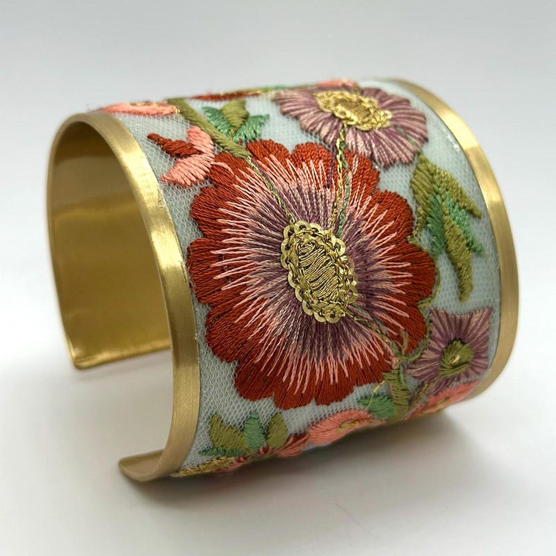 Fabric Bracelet - Etsy