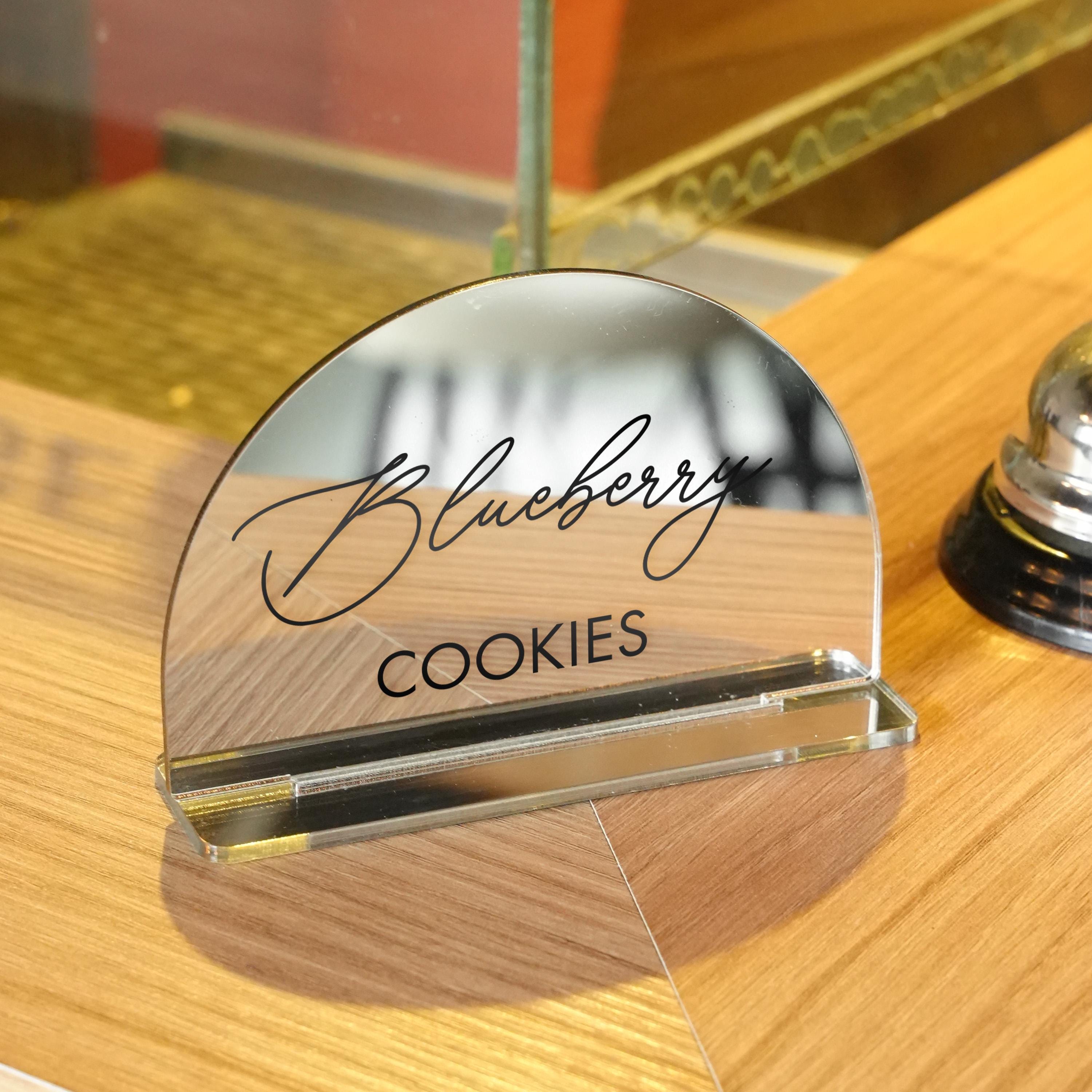 Custom Acrylic Food Name Label, Bakery Buffet Sign, Wedding Bar Decor ...
