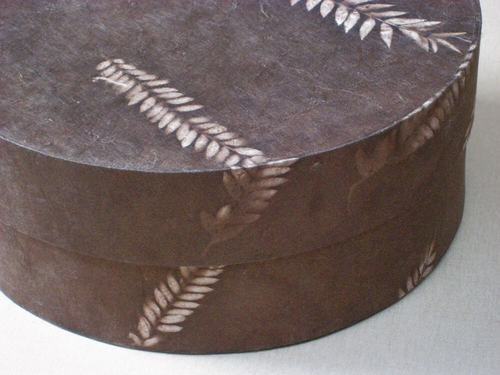 Rustic Round Box - Etsy
