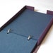 Photo Album Clamshell Box Portfolio Heather and Purple - Etsy