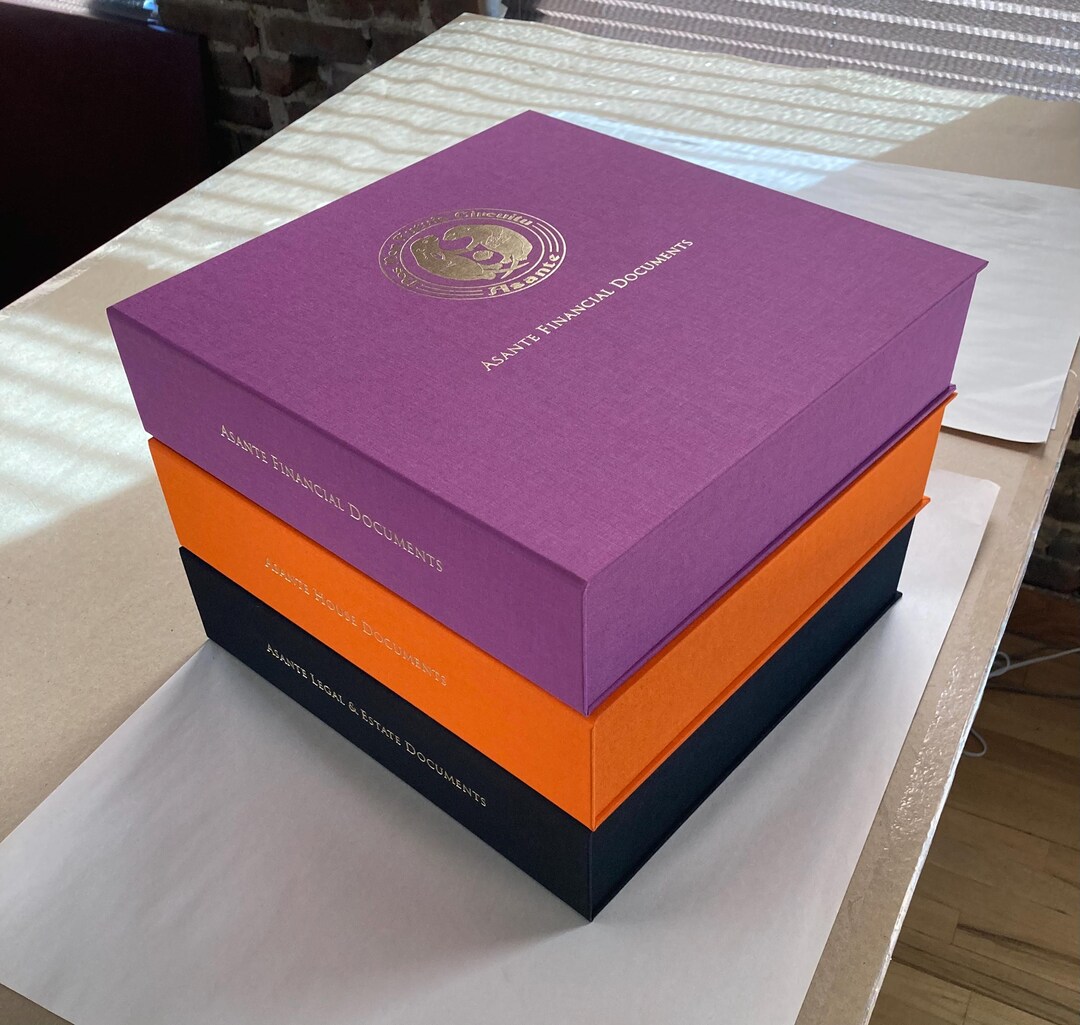 Portfolios, Binder Boxes, Albums, Clamshell Boxes Custom - Etsy