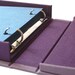 Photo Album Clamshell Box Portfolio Heather and Purple - Etsy