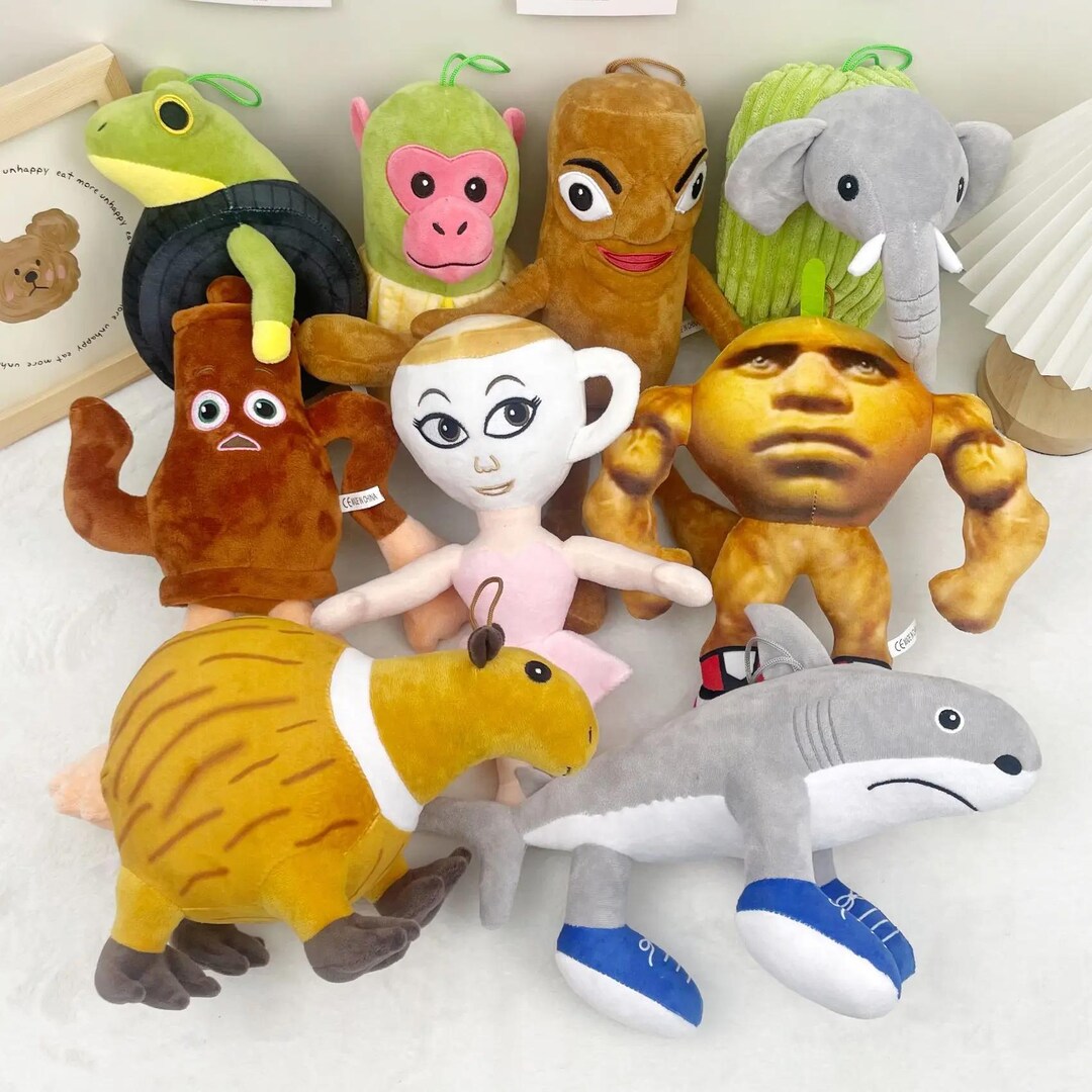 New Stuffed Animal Craze 42style Tralalelo Tralala Plush Tungtungtung ...