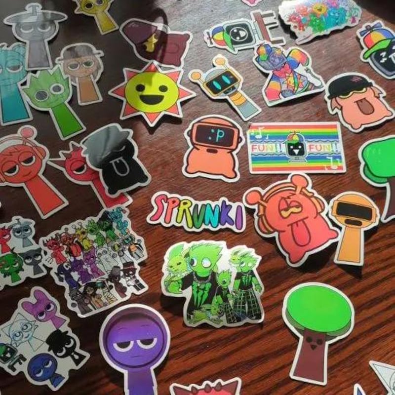 Sprunki Sticker - Etsy