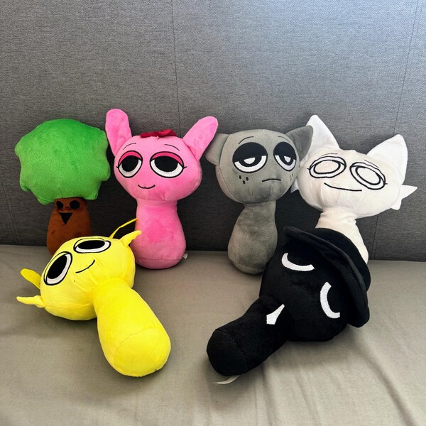 Sprunki Incredibox Plush - Etsy