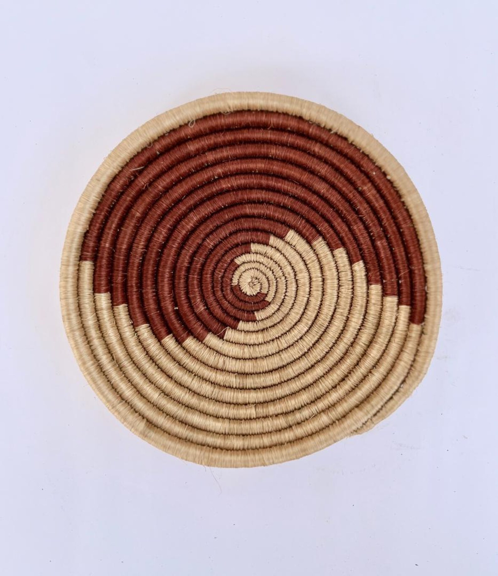 Rwandan Agaseke Basket Wall Decor, Ethnic Woven Wall Hanging - Etsy