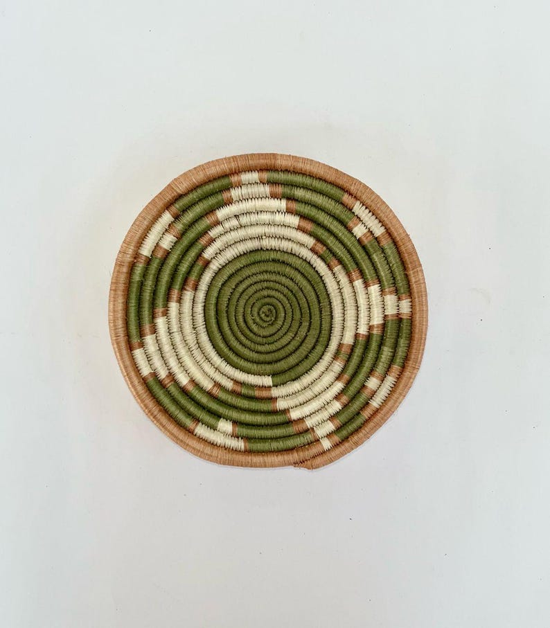Rwandan Agaseke Basket Wall Decor, Ethnic Woven Wall Hanging - Etsy