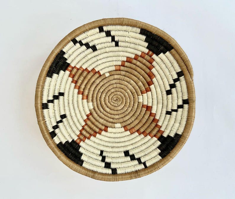 Wall Décor Plates , Rwandan Baskets (agaseke), African Wall Baskets ...