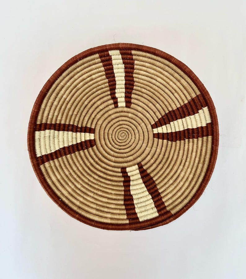Wall Décor Plates , Rwandan Baskets (agaseke), African Wall Baskets ...