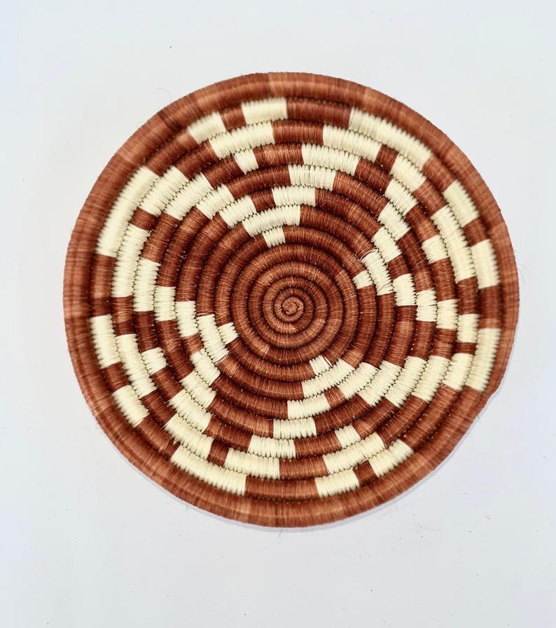 Wall Décor Plates , Rwandan Baskets (agaseke), African Wall Baskets ...