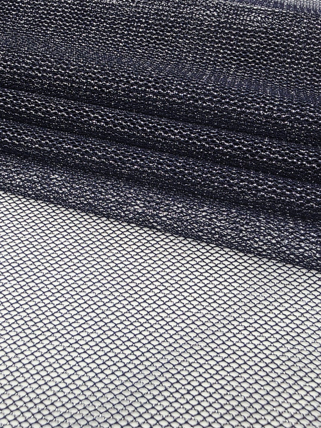 Navy Blue Metallic English Net Fabric: Soft Tulle for Veils & Capes - Etsy