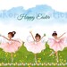 Easter Ballerina Card – Instant Download, Printable Ballet Easter ...