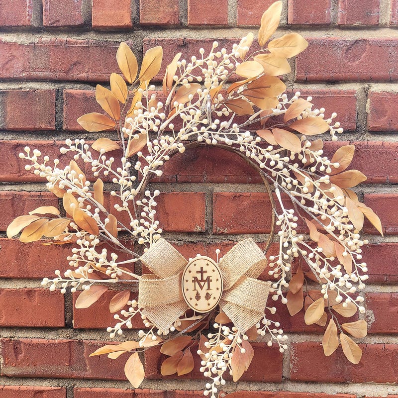 Christian Wreath - Etsy