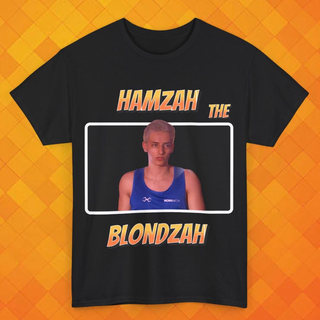 Slushy Noobz | Hamzah the Fantastic T-shirt | Blondzah | Martin and ...