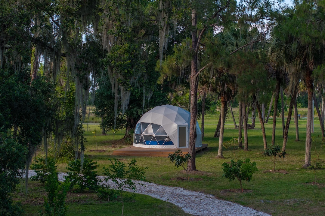 20ft Luxury Glamping Geodesic Dome Kit Frame. (last Unit Available) - Etsy