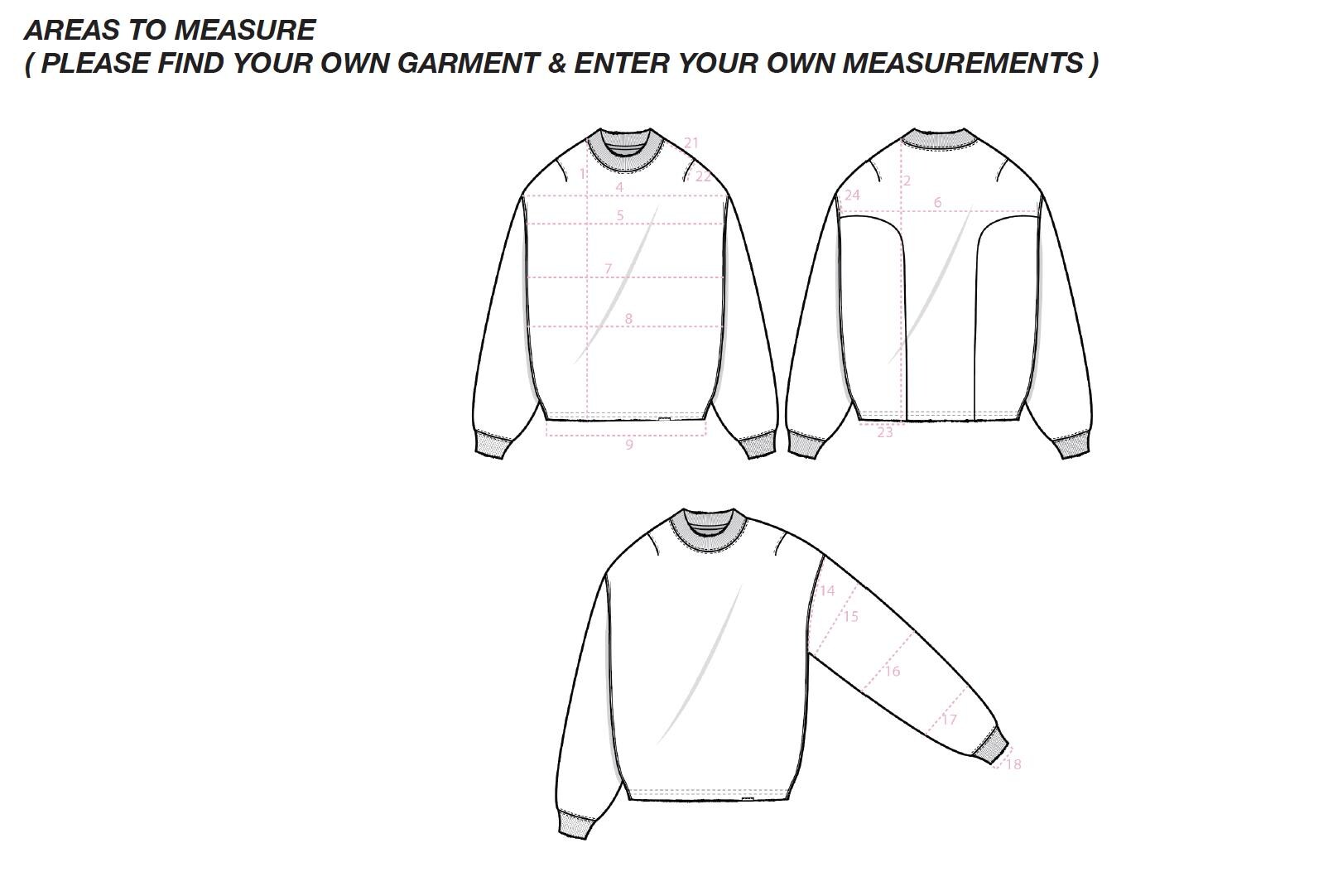 9 PAGES Fashion Measurement Guide - Garment Specification Sheet in PDF ...