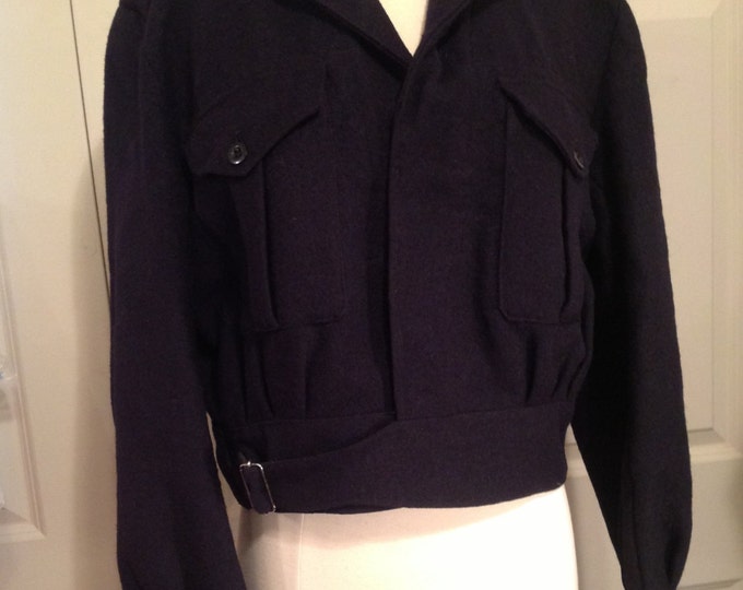 Vintage Military Jacket / Battle Dress Blues - Etsy