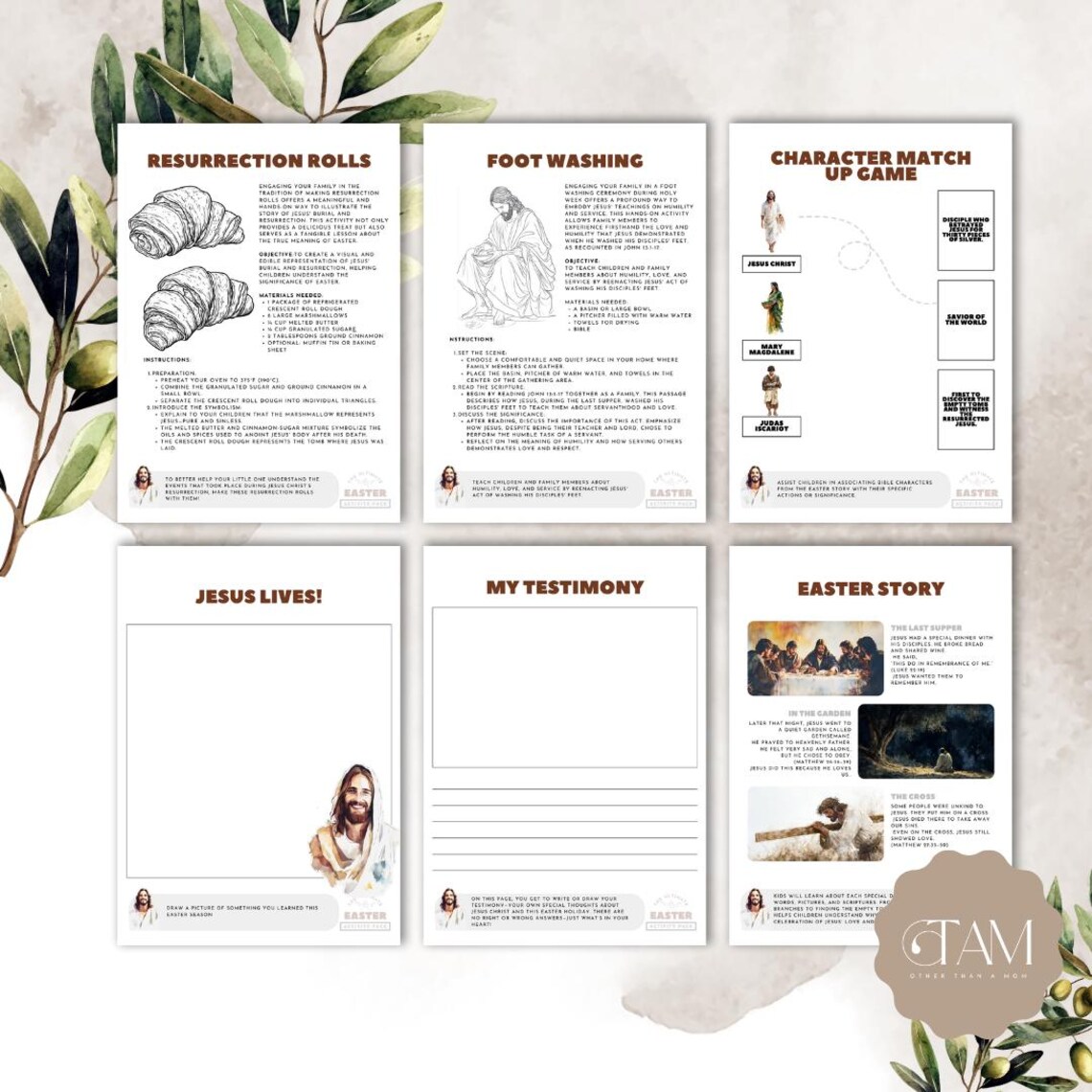 The Ultimate Easter Activity Pack | LDS Easter Activities for Kids ...