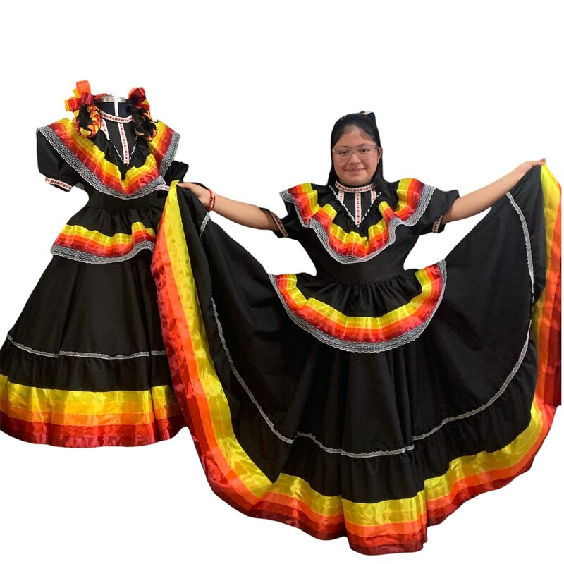 Mexican Jalisco Dress - Etsy