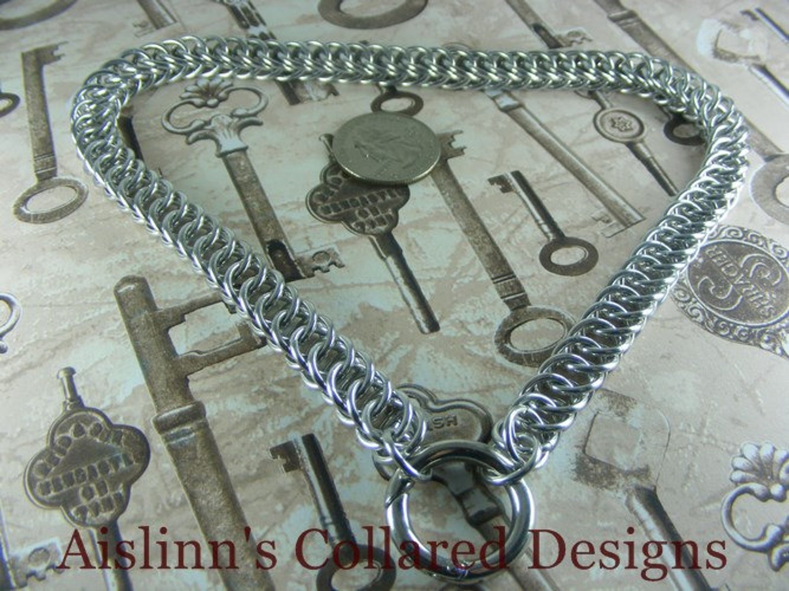 Heavy Duty H-P BDSM Gorean Slave Collar Choker Necklace - Etsy