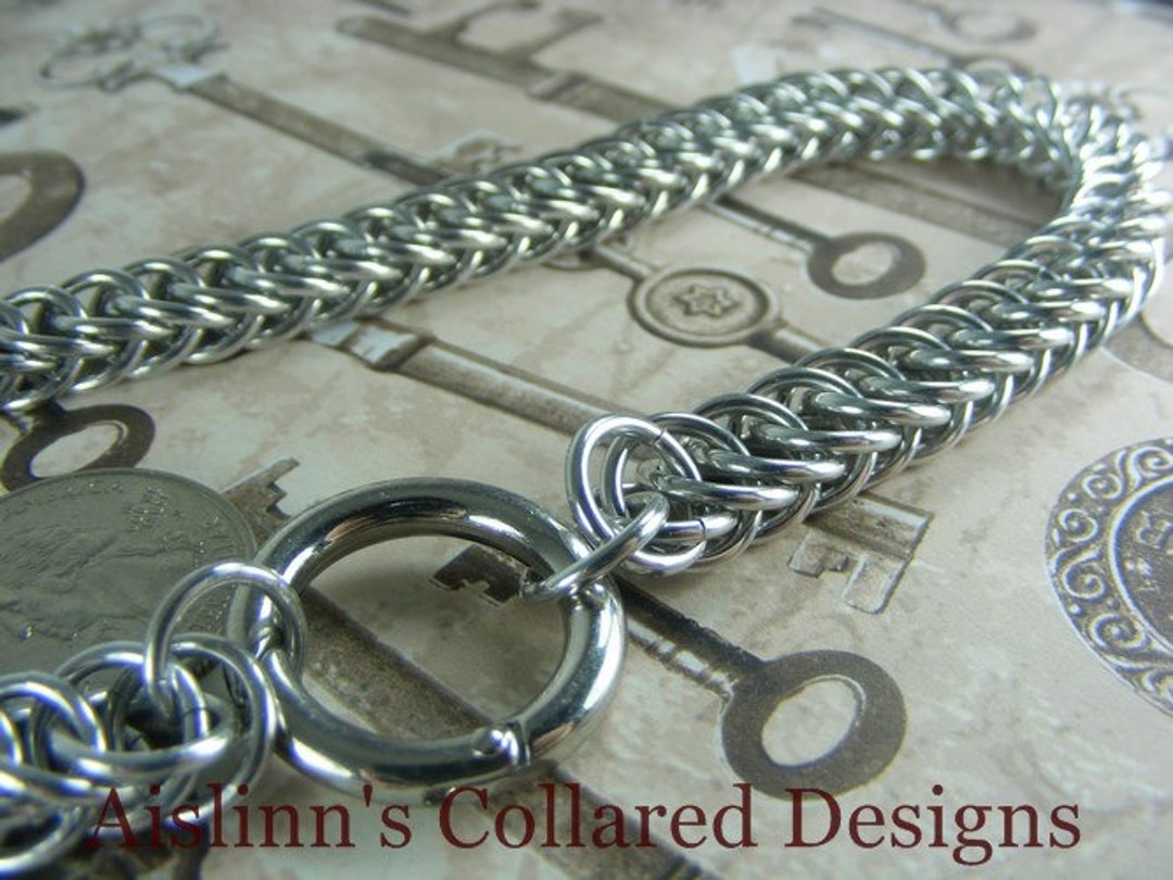Heavy Duty H-P BDSM Gorean Slave Collar Choker Necklace - Etsy