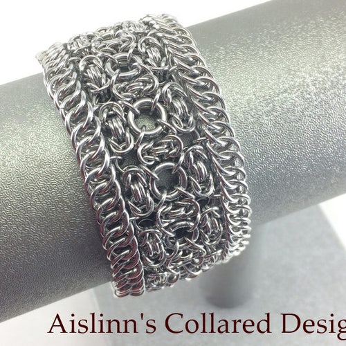 Chainmaille Tutorial Captive Byzantine Bracelet | Etsy