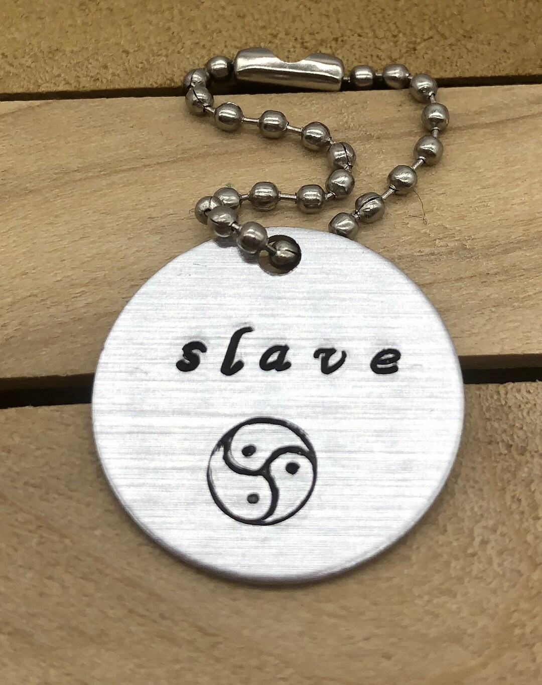 Slave BDSM Gorean Keychain BDSM Tag Ddlg Tag Submissive Tag - Etsy