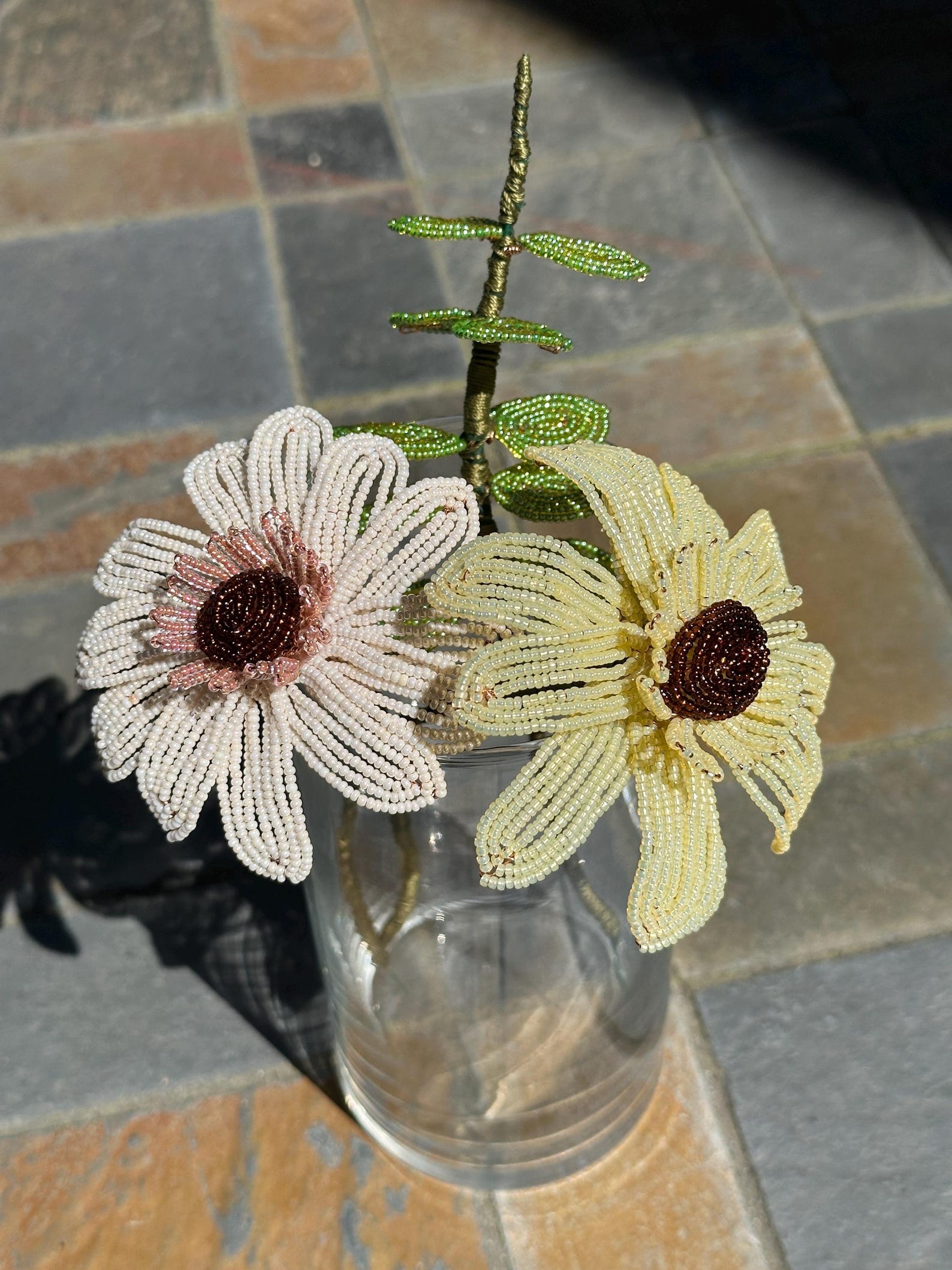 Single Stem French Beaded Flowers | Variety of Flowers/plants - Etsy